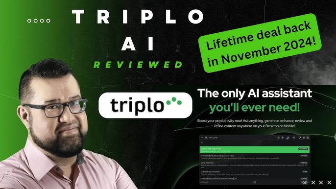 Triplo Ai Review: Revolutionizing Your Workflow Efficiency - Softho